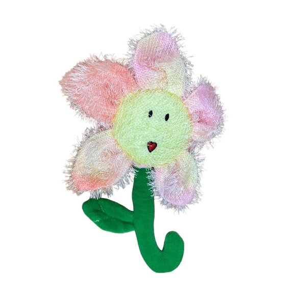 Walmart | Toys | Walmart Pink Flower Plush Floral Stuffed Animal Decor ...